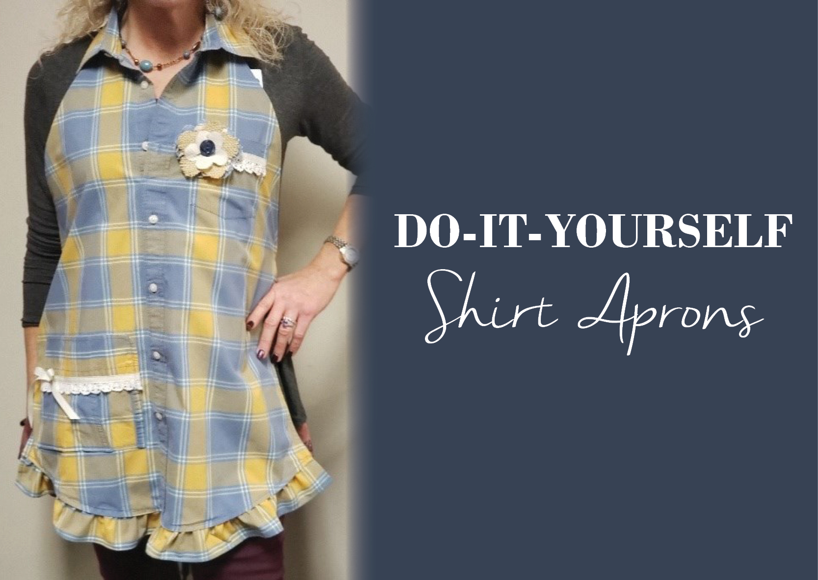 DIY Shirt Aprons - Heirlooms for Hospice